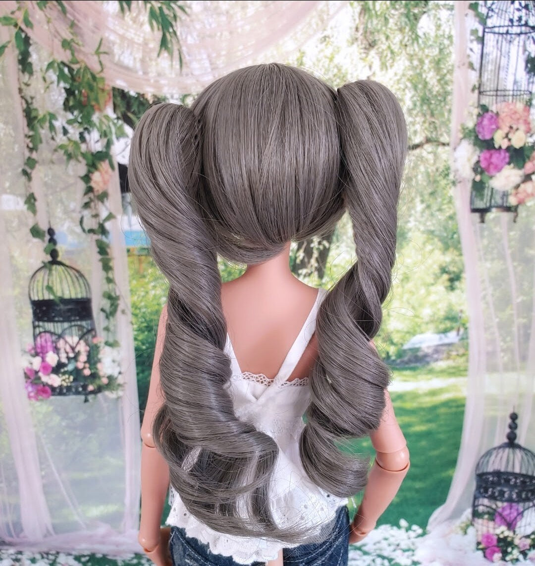 Custom doll WIG for Smart Dolls- Heat Safe - Tangle Resistant- 8.5" he ...